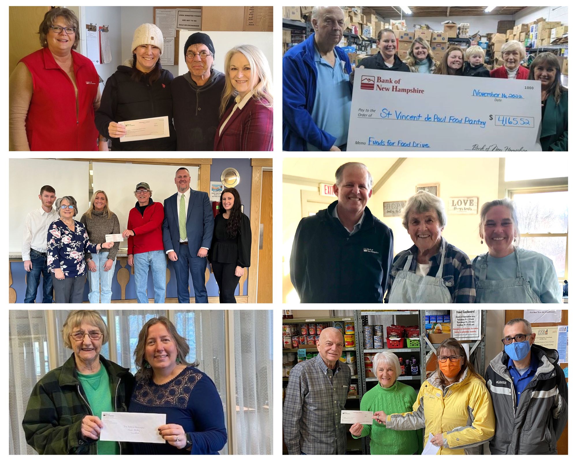 Bank of New Hampshire’s Funds for Food Drive Raises Over $30,000 - Bank ...